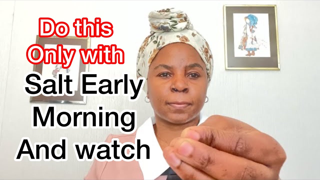 Just Salt on once every month to Open way of prosperity to flow in non ...