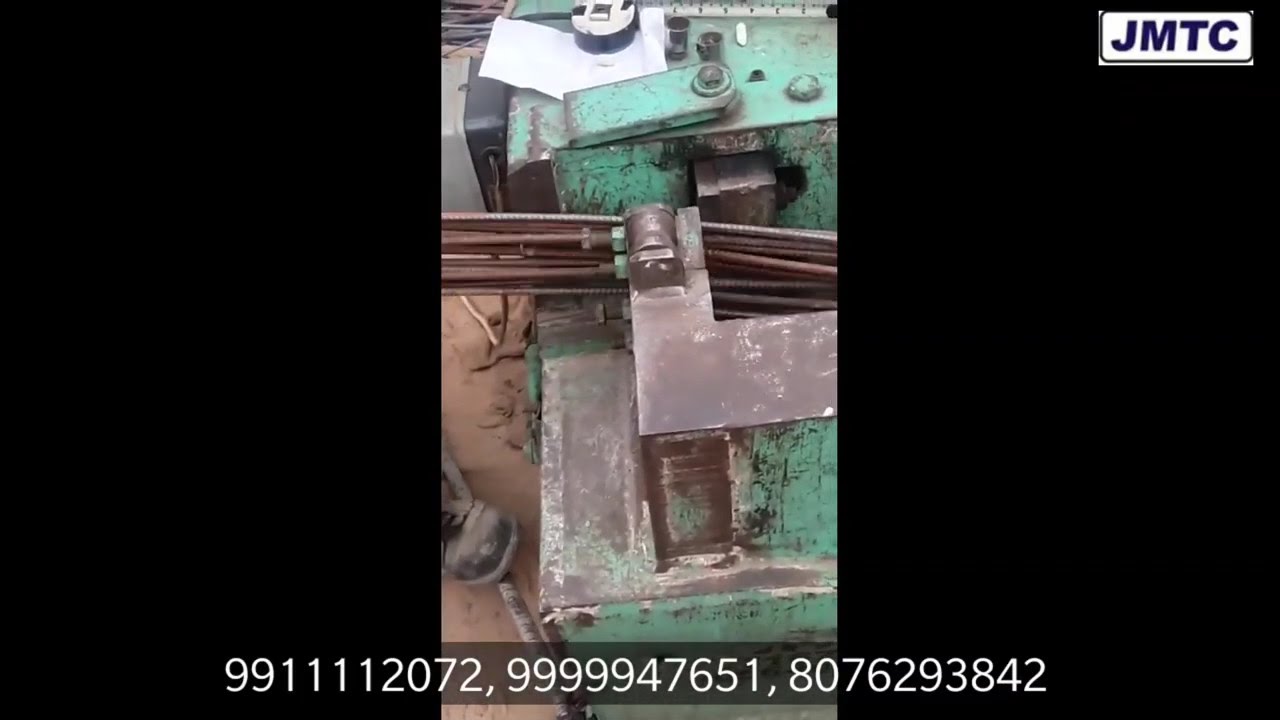 Rod Cutting Machine | Rod Shearing Machine | Construction Machine - YouTube