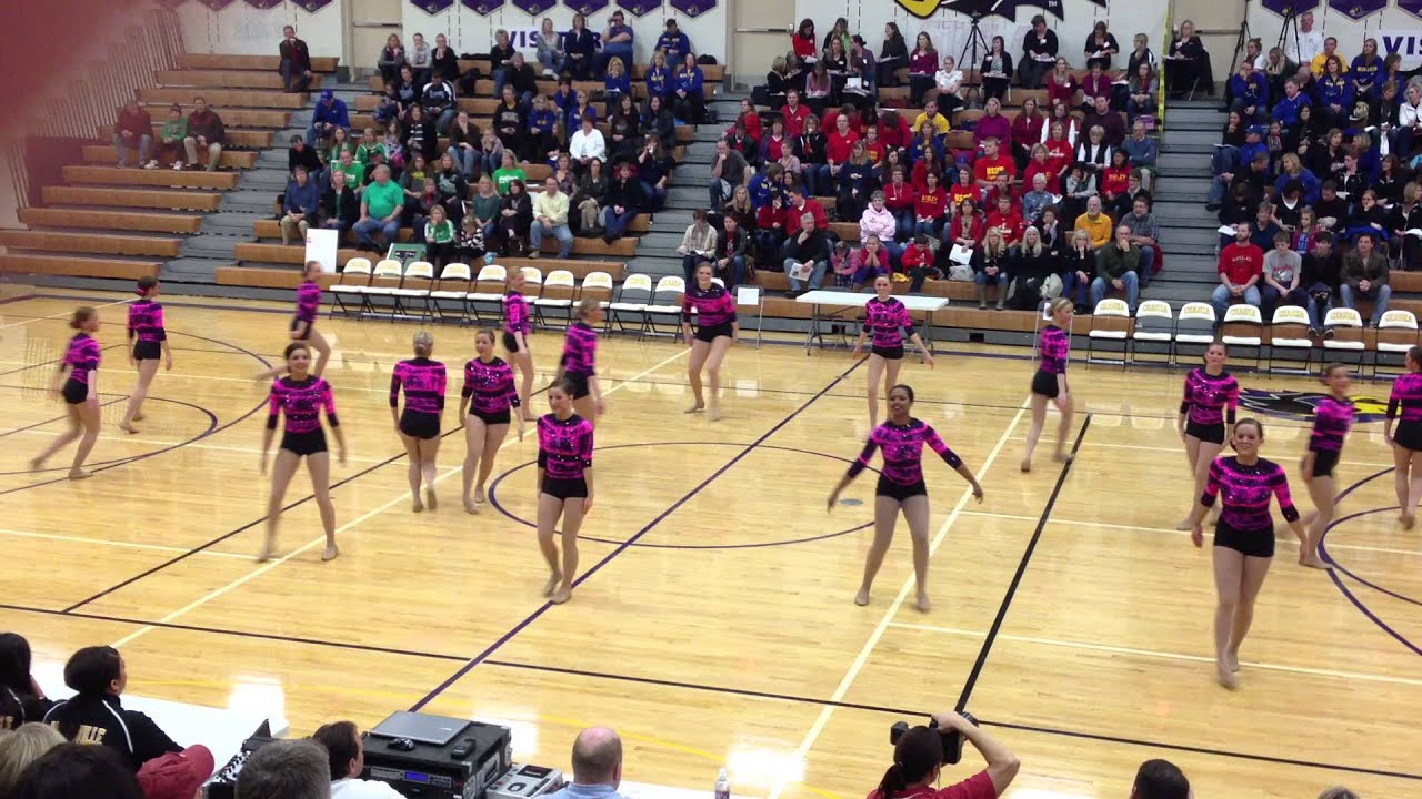 DanceFullOut13 - Burnsville Dance Team JV Jazz 2012 - YouTube
