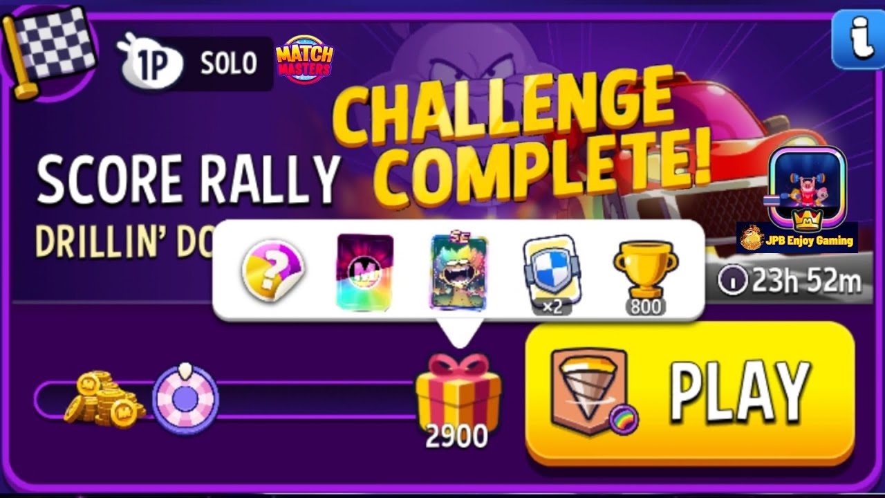 Drillin'Down+Rainbow Solo Challenge Score Rally/2900 Score /Match ...