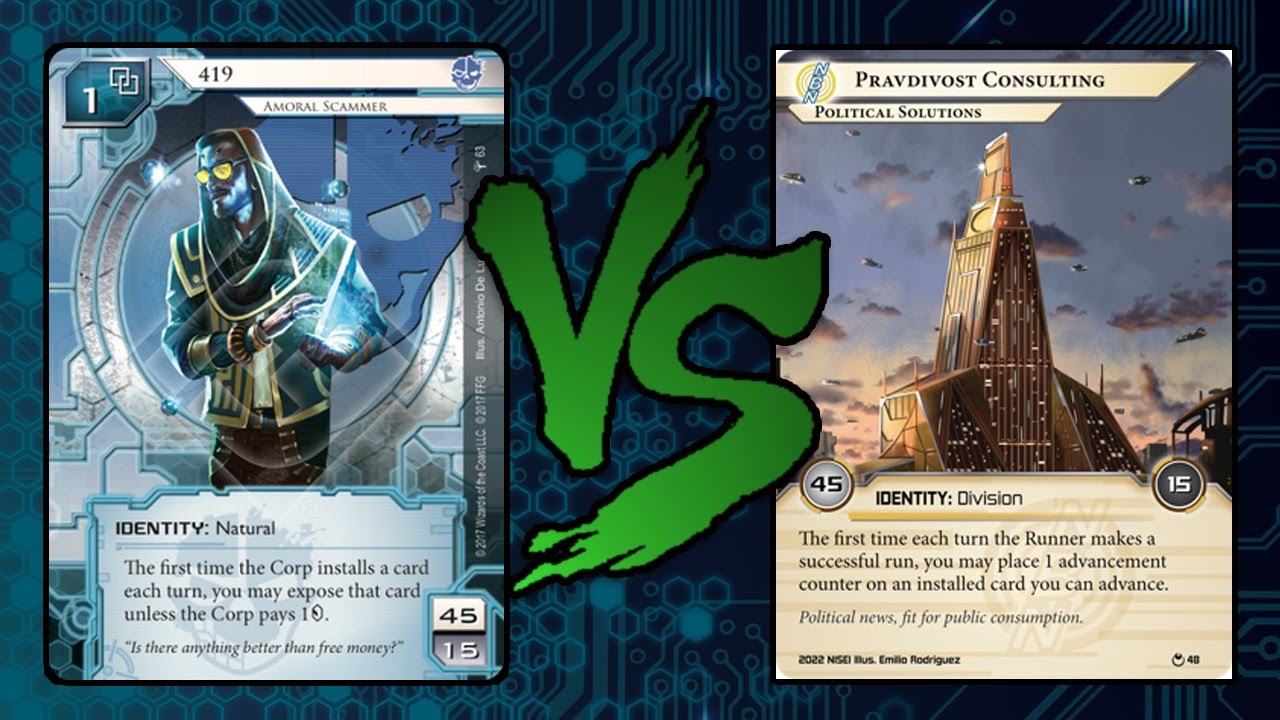 Android: Netrunner - Random Battle #220 419 5th Regional VS NBN PS ...