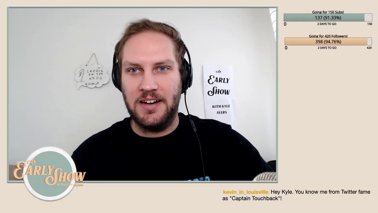 An Early Show (Monday, April 13) - with Gilbert Lawand and Austin Huff ...