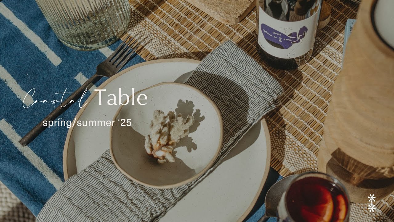 Coastal Table - Indaba SS25 Collection - YouTube
