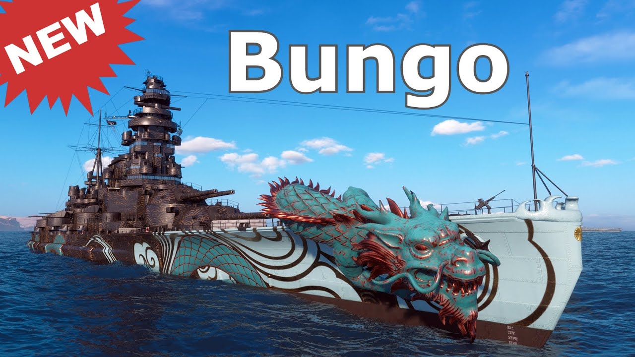 World of WarShips Bungo - New Ship - YouTube