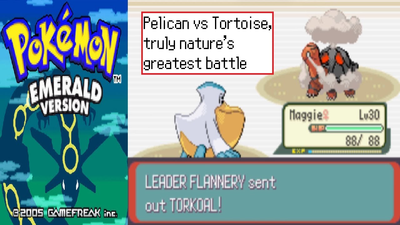 Bow Before The Great Pelican : Pokemon Emerald Episode 9 - YouTube
