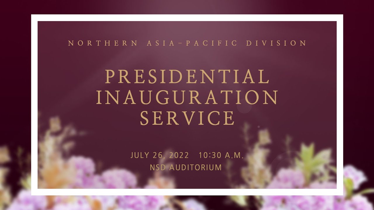 NSD Presidential Inauguration Service - YouTube
