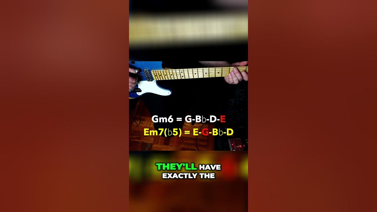 Unlocking the Mystery: Em7b5 vs Gm6 - YouTube