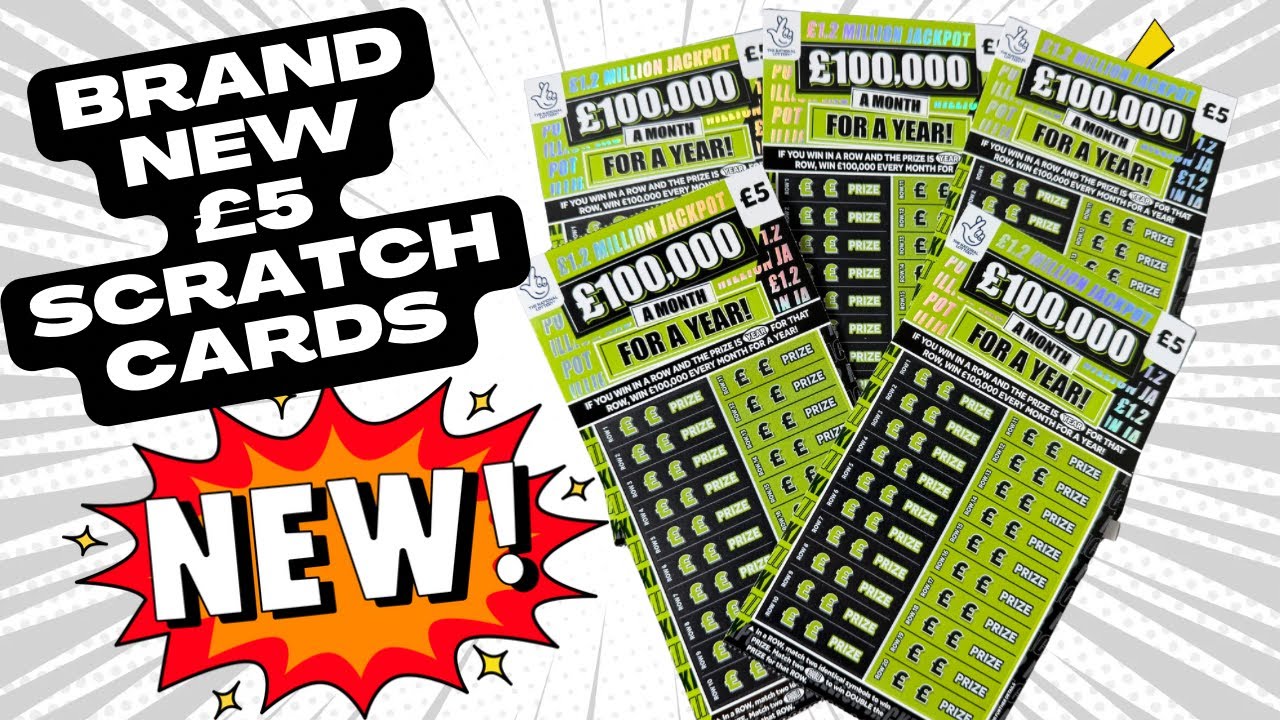 💷 £5 Strategic Scratch Card! Win £100,000 a Month for a Year? 😱🔥 - YouTube