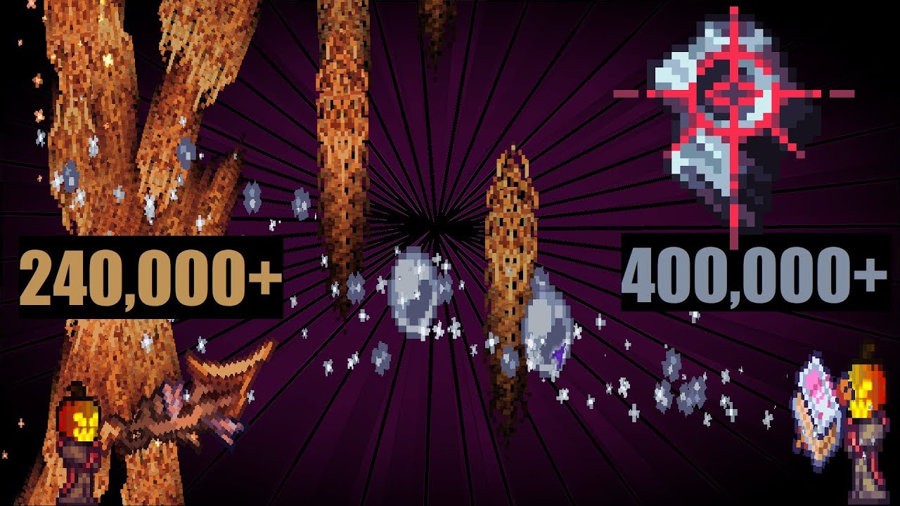 Terraria Super Buffed Divine Retribution & Light Gods Brilliance vs ...