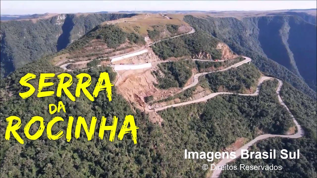 SERRA da ROCINHA | Divisa RS - SC | Sul do BRASIL (Aéreas Drone) - YouTube