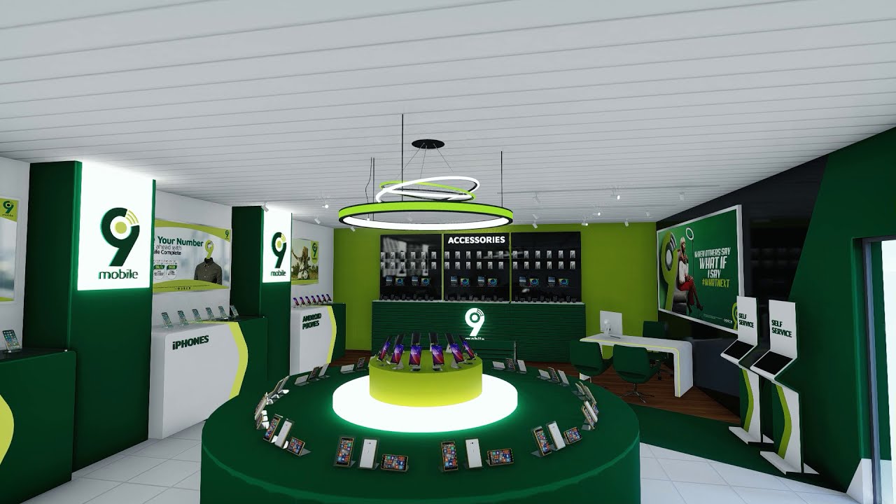 9MOBILE experience center conceptual design (updated) - YouTube