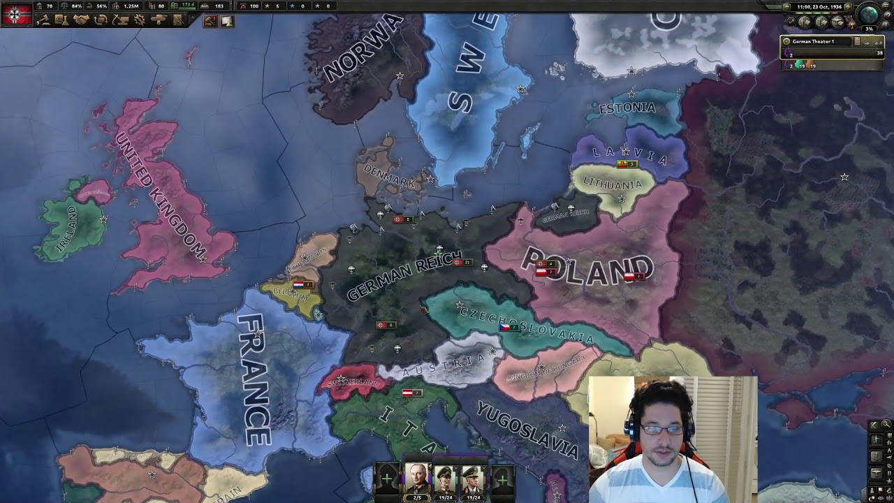 How to play HOI4 as the German Reich part 1 - YouTube