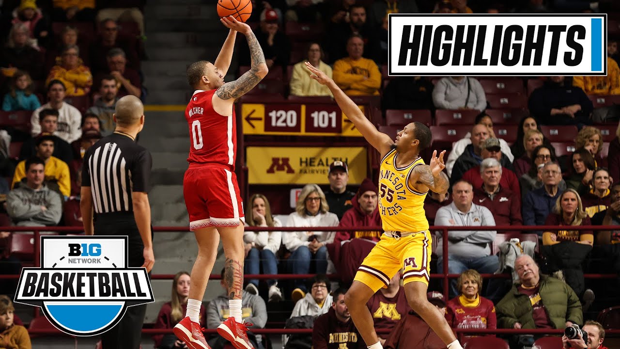 Nebraska at Minnesota | Highlights | Big Ten Men's Basketball | Jan. 7 ...