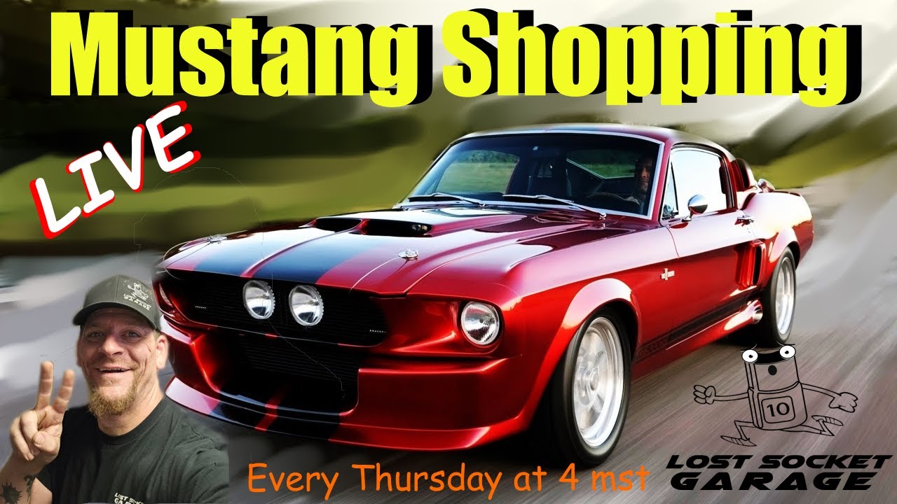 **🚨 Mustang Shopping LIVE – Every Thursday @ 4PM MST!** - YouTube