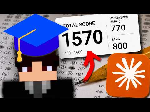 Can I Score Higher than AI on the SAT?