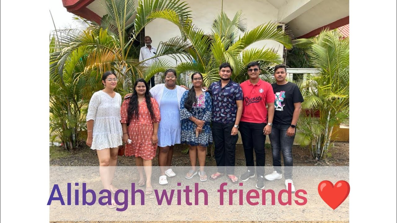 A chaotic trip to Alibagh with friends 😧 - YouTube