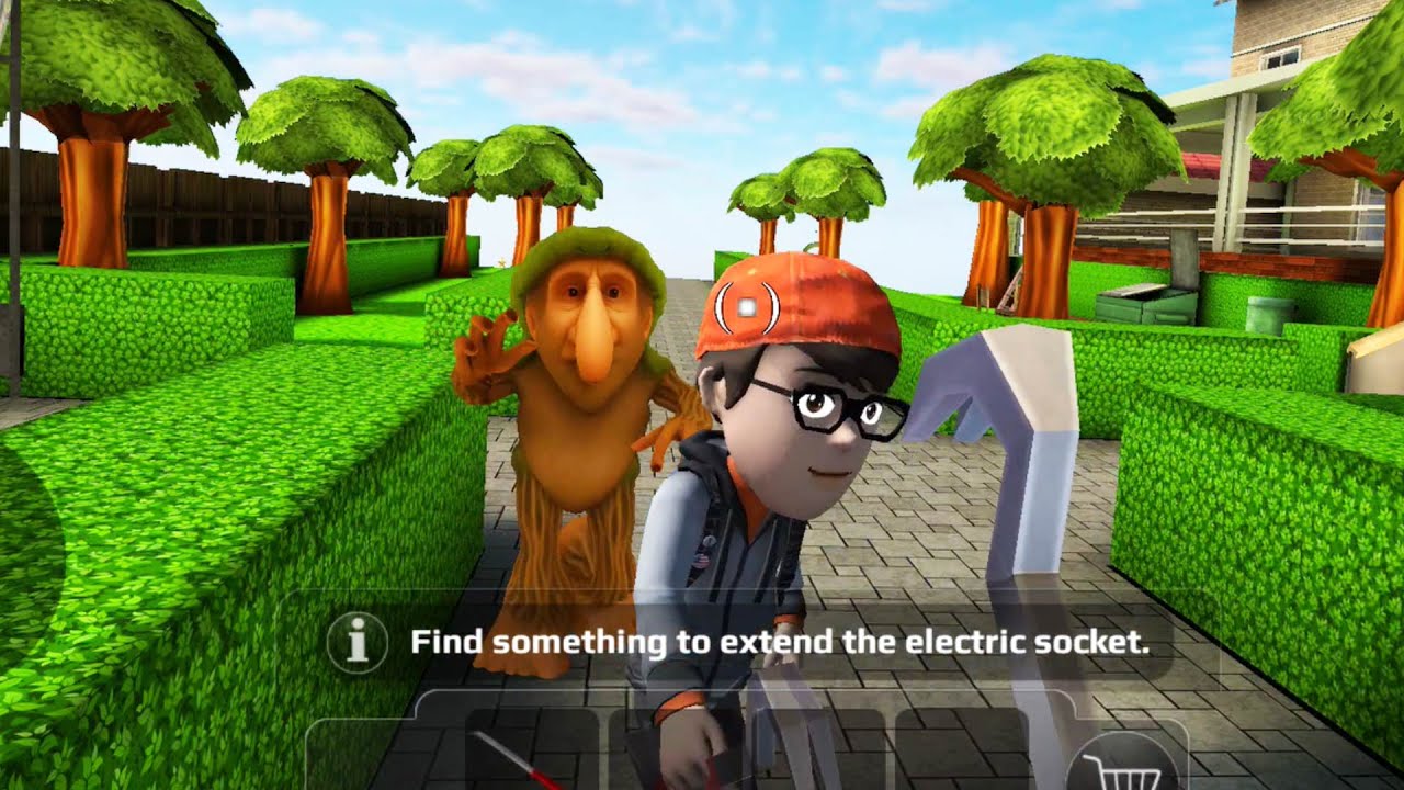 Sacry Teacher 3D Miss T as Pr pr Patapim Chasing Nick in Play ground ...