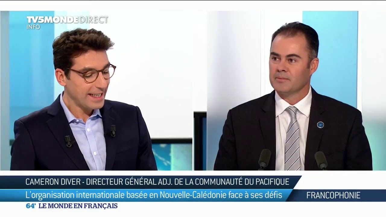 Cameron Diver : La Communauté du Pacifique face à ses défis - YouTube