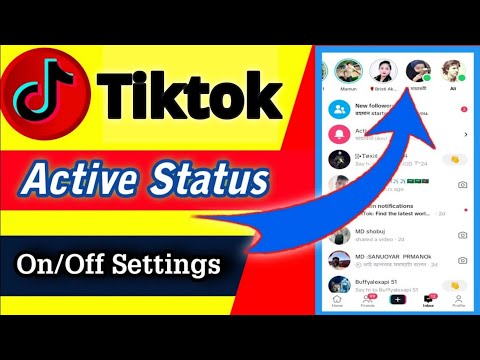 Tiktok Active Status On Off Settings || @metech2.0