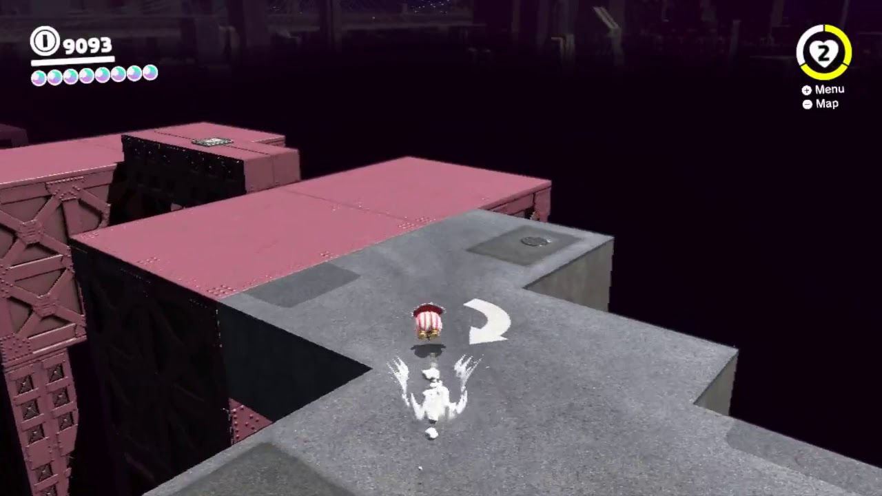Super Mario: Odyssey - Dark Side - Challenge - Vanishing Road - YouTube