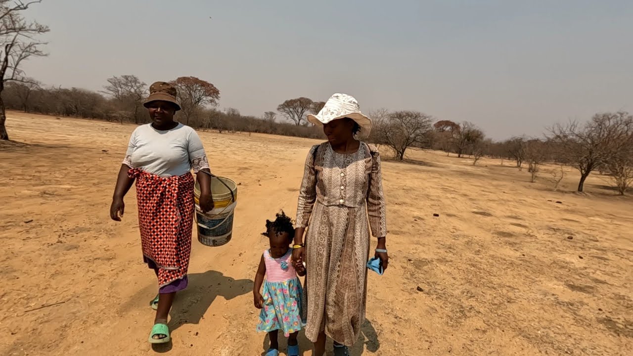 Village life in Africa Zimbabwe. Spend the day with me - YouTube