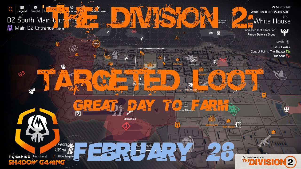 Division 2 | Targeted Loot | February 28 - YouTube