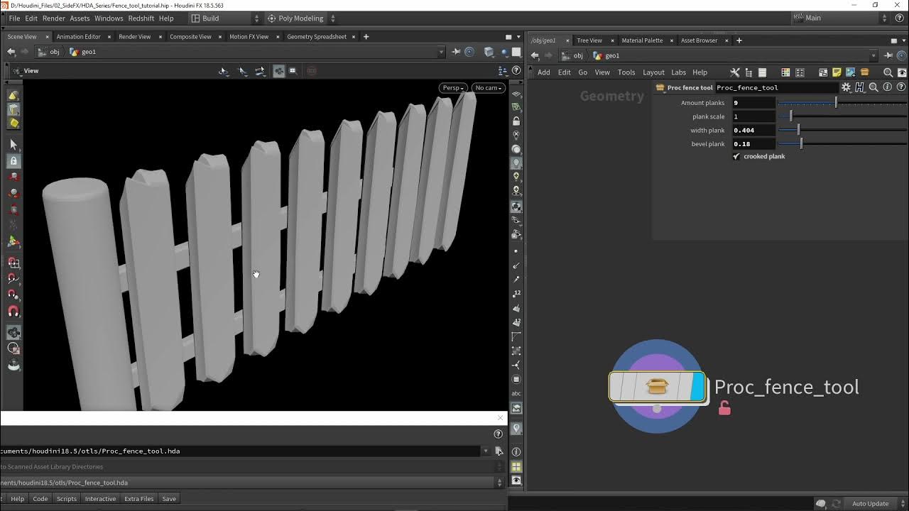 Houdini Digital Assets | 4. Create Toggles and Menus - YouTube