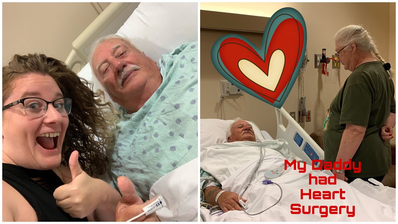 My Daddy had HEART SURGERY!! - YouTube