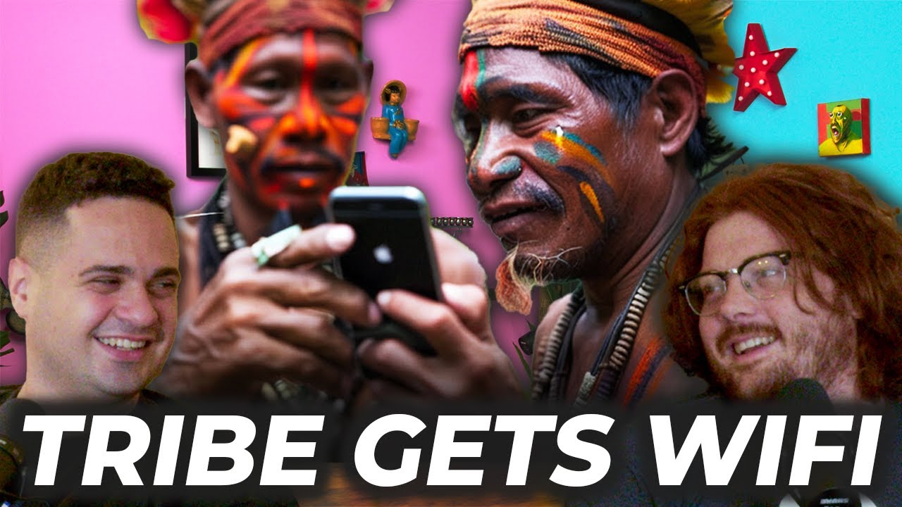 Remote Tribe Gets Internet & Loses Their Minds - YouTube