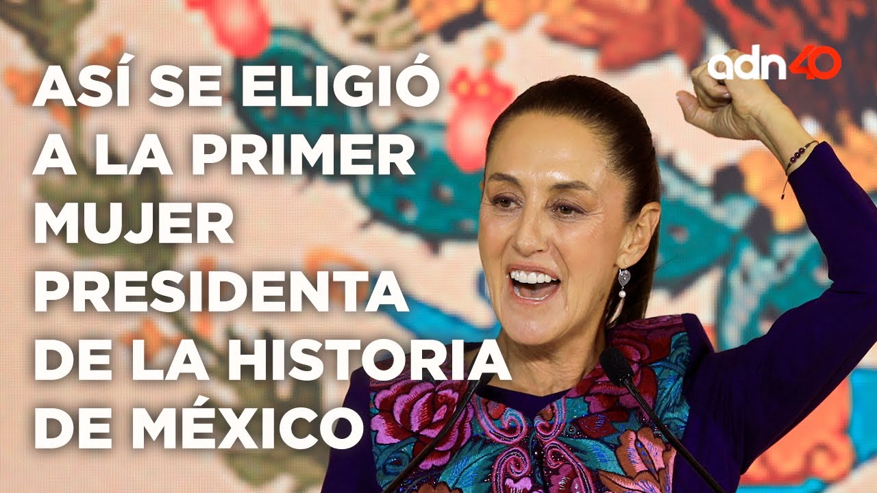 Así se eligió a la primera mujer presidenta de la historia de México ...
