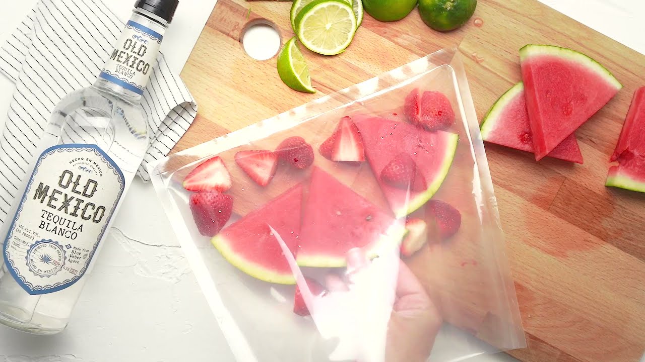 Strawberry Watermelon Infused Margaritas Using a Chamber Vacuum Sealer ...