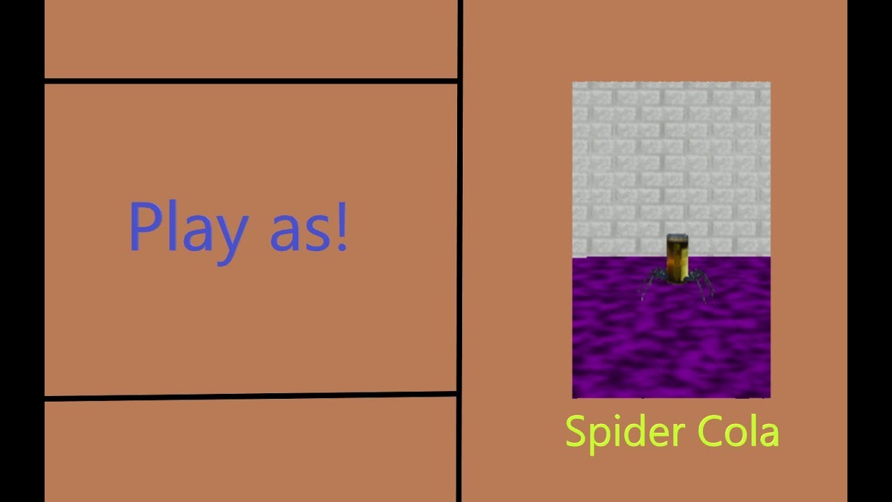 Play as Spider Cola! | Baldi's Basics In Morphing and RP | RBLX - YouTube