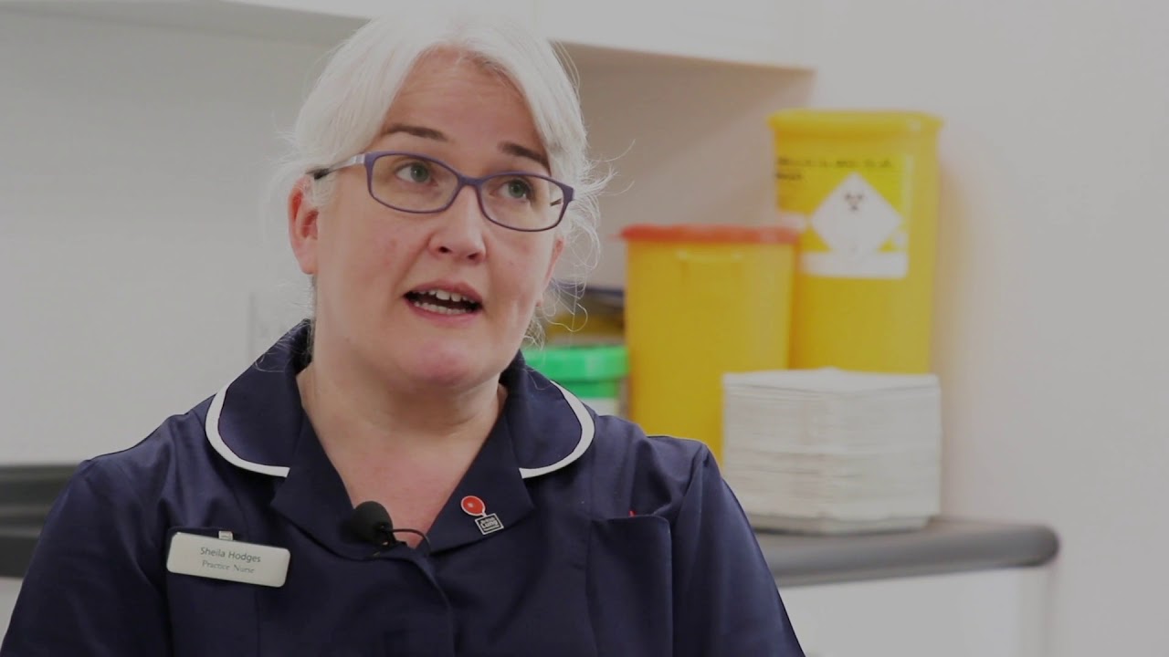 Sheila Hodges, Practice nurse - YouTube