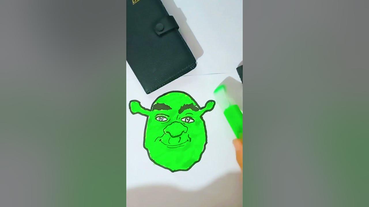 Рисовать шрека #шрек #рисовать #shorts - YouTube