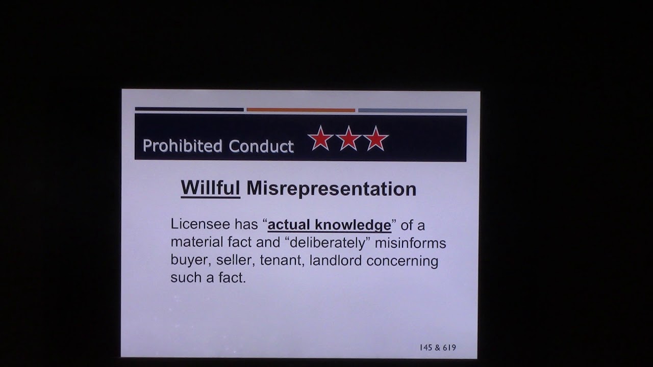 Material Facts #3, Willful & Negligent Misrepresentations - YouTube