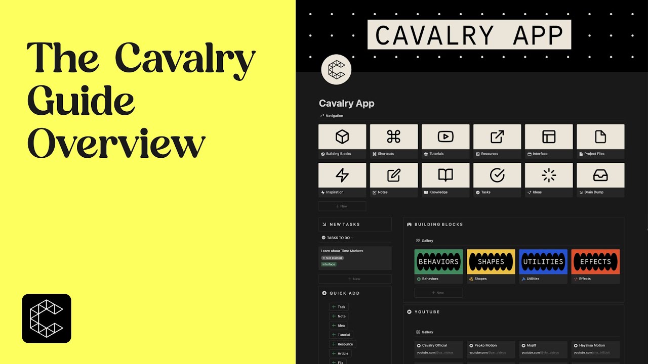 The Cavalry Guide - Overview | How I organize all the information and ...
