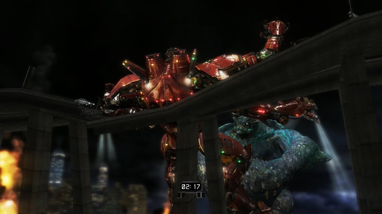 PACIFIC RIM THE VIDEO GAME [XBOX360/PS3] - LEATHERBACK vs CRIMSON ...