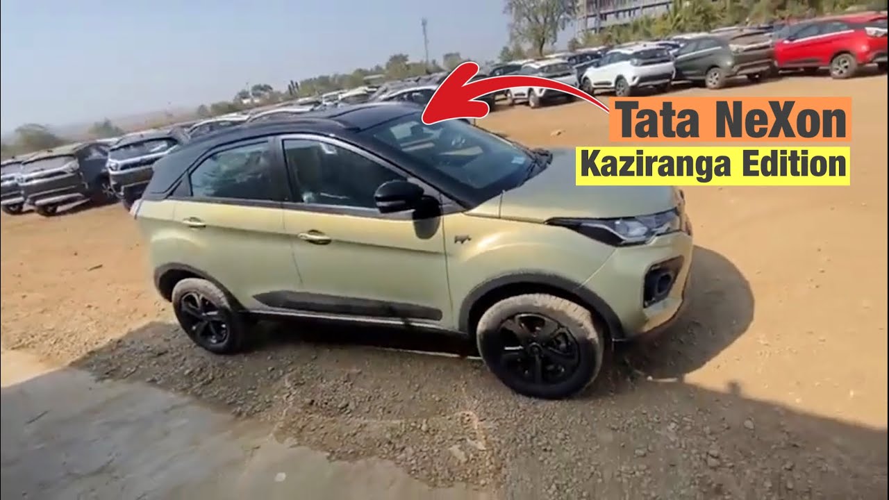 Tata NeXon Kaziranga Edition 🔥Gold Edition Features and Changes 💵Tata ...