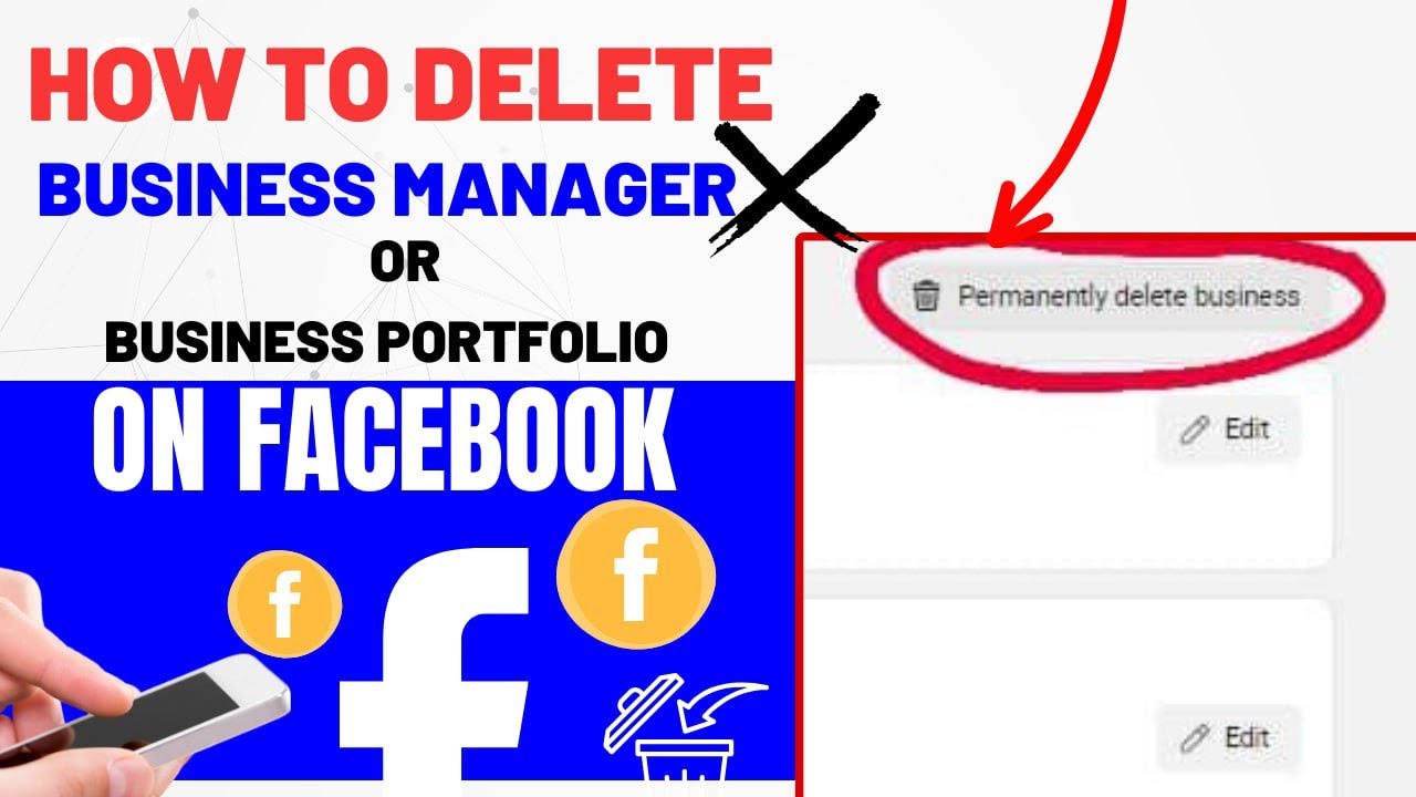 How To Delete Business Manager Or Business Portfolio On Facebook YouTube How To Delete Business Manager Or Business Portfolio On Facebook YouTube