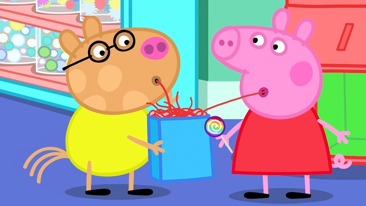 Let's Go Shopping At The Sweet Shop 🍬 | Peppa Pig Tales Full Episodes ...
