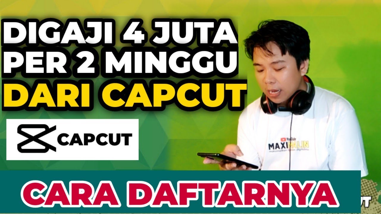 LANGKAH AWAL AGAR DAPAT PENGHASILAN DARI CAPCUT‼️CARA DAFTAR CREATOR CAPCUT - YouTube