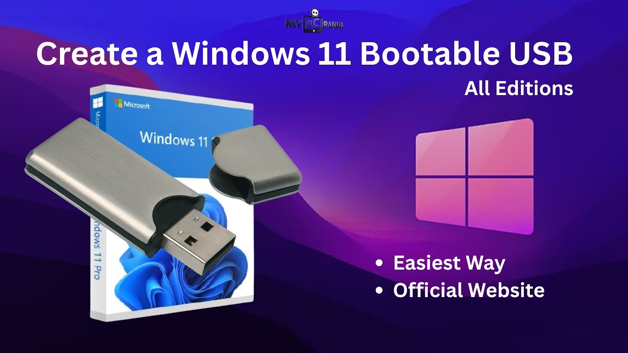 How to Create a Windows 11 Bootable USB (All Edition) | Official ...