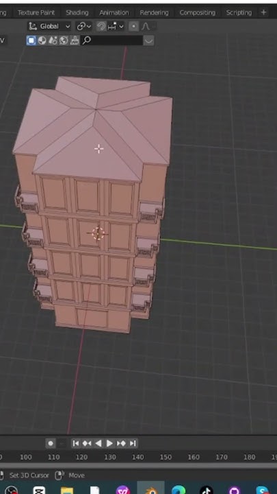 "Blender 3D Office Building Modeling and Texturing in one minute." - YouTube