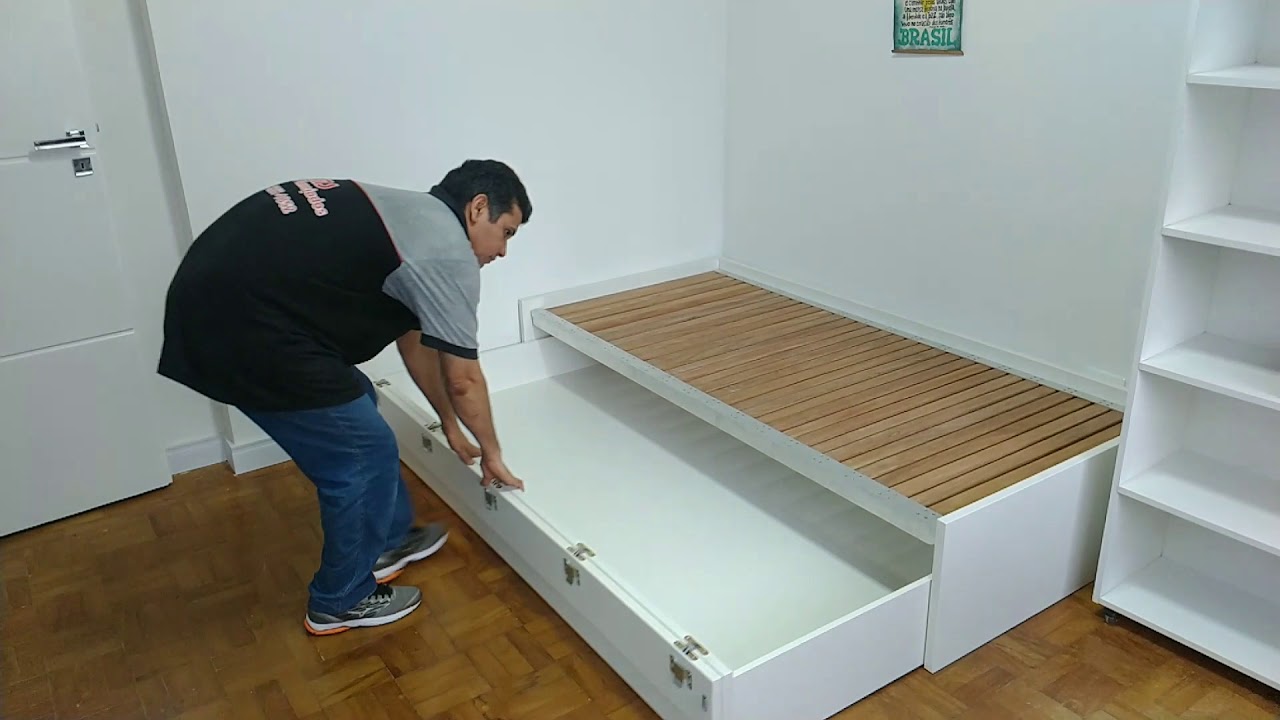 Cama de Solteiro que se Transforma em Cama de Casal e Bicama com ...