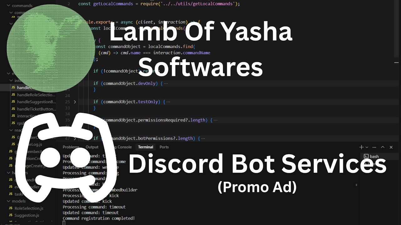 Discord Bot Services Promo - YouTube