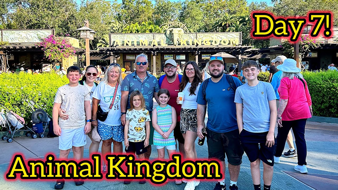 Animal Kingdom Day Out! Orlando Florida Day 7! - YouTube