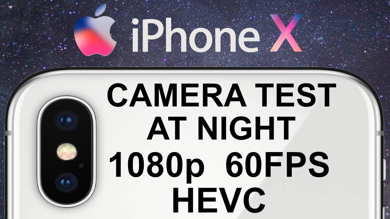 iPhone X Camera Test At Night - 1080p 60fps - Ankara - Kuğulu Park ...
