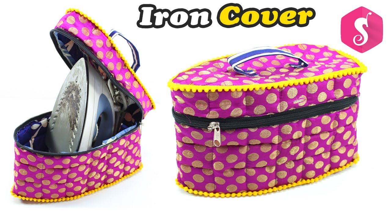 Easy Iron Cover Craft Idea | Make Unique IRON CASE from Old Clothes ...