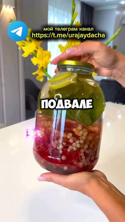 Открыли Банку И Ахнули Мохито в банке: Освежающий компот на зиму # ...