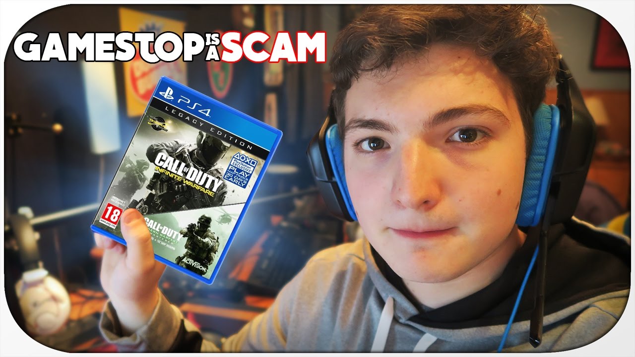 GAMESTOP IS A SCAM! (Trade In Value Scam) - YouTube